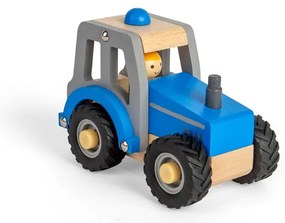 Bigjigs Toys Traktor modrý