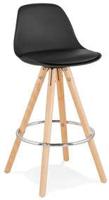 Černá barová židle Kokoon Anau, výška sedu 64 cm