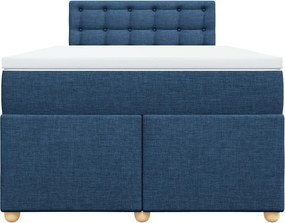 Box spring postel s matrací černá 120x190 cm textil 3288939