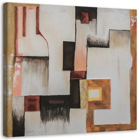 Gario Obraz na plátně Abstraktní zóny Rozměry: 30 x 30 cm