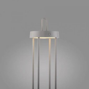 LD 19301-40 ANSELM LED stolní lampa na baterie mobilní 50cm dotykový stmívač IP44 zahradní svítidlo 2700K - JUST LIGHT