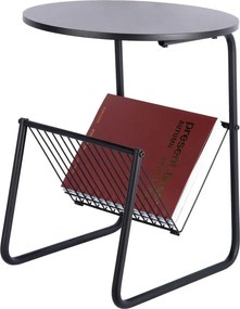 Kovový kulatý odkládací stolek ø 40 cm Riqueza Revista – Leitmotiv
