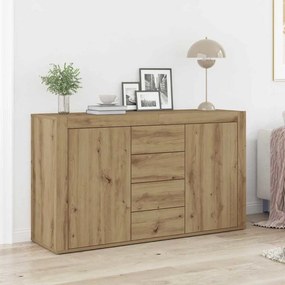 Servírovací skříň Artisanový dub 120 x 36 x 69 cm 3333864