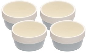 Sada 4 keramických zapékacích mističek Kitchen Craft Classic Collection, ⌀ 9 cm