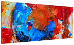 Abstraktní obrazy (100x40cm)