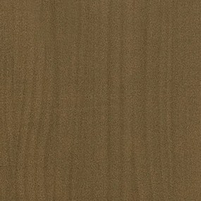 vidaXL Rám postele masivní borovice 100 x 200 cm [3103991] Barva: Černá
