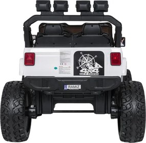 Elektrické autíčko Extreme Sport 4x4 bílé