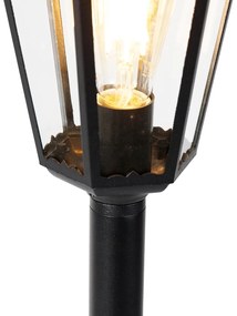 Chytrá venkovní stojací lampa černá 125 cm vč. Wifi ST64 - New Orleans