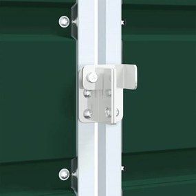 vidaXL Box na 1 popelnici 72 x 81 x 115 cm ocel [4006171] Barva: Šedá