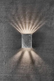 NOR 2019041031 Venkovní nástěnné svítidlo Fold 10 2x3,5W LED galvanizovaná ocel čirá - NORDLUX