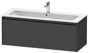 Duravit Ketho.2 - Umyvadlová skříňka 44x121x48 cm, 1 zásuvka, grafit mat K25065049490000