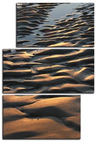 Obraz na plátně - Písek s texturou - obdélník 7128D (105x70 cm)