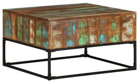 Konferenční stolek 68 x 68 x 41 cm masivní recyklované dřevo