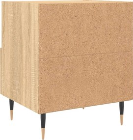 vidaXL Noční stolek 40 x 35 x 47,5 cm kompozitní dřevo [827394] Barva: kouřový dub