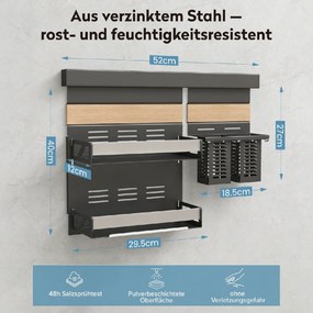 kuchyňská polička organizér do kuchyně DOPORRO Reglo 09 - 2 stock 52cm