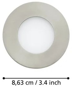 Eglo 900111-SADA 3x LED Stmívatelné koupelnové svítidlo FUEVA-Z 2,8W/230V IP44