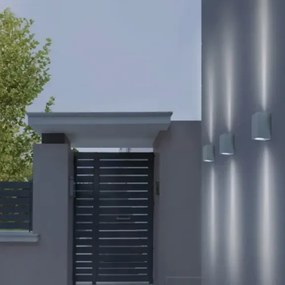 Venkovní nástěnné osvětlení Rimini 2 Square bílé