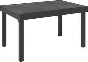 XXXLutz ZAHRADNÍ STŮL, kov, plast, 135/270/75/90 cm Ambia Garden - Online Only zahradní nábytek - 000815001502