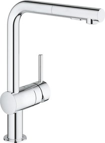 Grohe Minta dřezová baterie s vytahovací sprškou chrom 30274000 G30274000