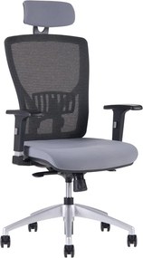 Kancelářská ergonomická židle Office Pro HALIA MESH SP – s podhlavníkem, více barev Šedá 2625