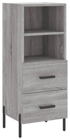 Skříň highboard šedá sonoma 34,5 x 34 x 180 cm kompozitní dřevo,  3198927