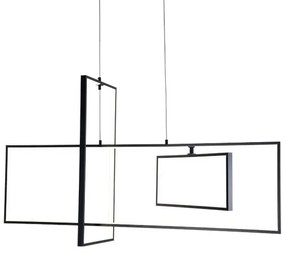 ONLI - LED Lustr na lanku SQUID LED/60W/230V 4000K černá