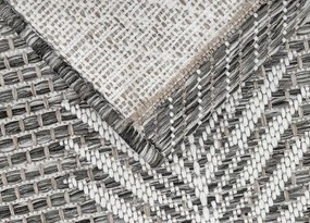 Breno Kusový koberec TERAZZA 21237 ivory Silver-Grey, 80x150 cm, Vícebarevné