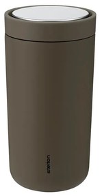 Termohrnek Stelton Go Click 0,2l  soft bark