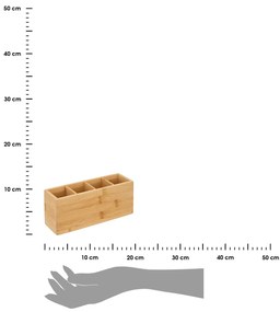 Kosmetický organizér Bamboo 4, bambus