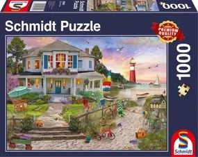 SCHMIDT Puzzle Dům na pláži / 1000 dílků / od 12 let