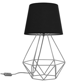 Stolní lampa MILANO, 1x textilní stínítko (výběr ze 4 barev), (výběr ze 3 barev konstrukce), D