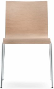 PEDRALI - Židle KUADRA XL 2413 - bělený dub