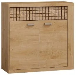 Casarredo Komoda 2D1S NATURAL N7 dub ribbeck/kostka