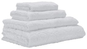 Abyss & Habidecor Gloria bílé ručníky z egyptské bavlny | 100 White, Velikost 30x30 cm