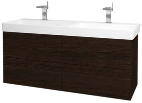 Dřevojas Koupelnová skříň VARIANTE SZZ4 130 Varianta: D08 Wenge / D08 Wenge