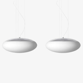 Moderní závěsné skleněné svítidlo Daphne ZL2 LED  Moderní závěsné skleněné svítidlo Daphne ZL2 LED Barva: Chrom, Průměr: 450 mm, Teplota…