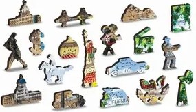 Wooden City 3D Puzzle Viktoriánská ulice L / 400 dílů / od 8 let