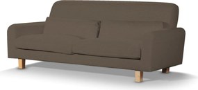 Potah na pohovku IKEA Nikkala krátký barva hnědá látka pletený vzor