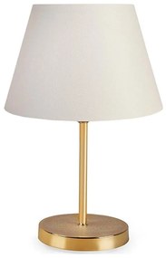 Stolní lampa AYD 1xE27/60W/230V bílá/zlatá