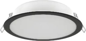 Meson 20W 3000K černá / LED podhledové svítidlo / 175mm / kulaté