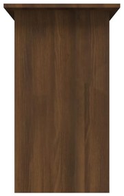 Petromila Psací stůl hnědý dub 80 x 45 x 74 cm kompozitní dřevo