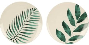 Porcelánový jídelní talíř Leaf, pr. 27 cm