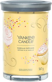 Yankee Candle vonná svíčka Signature Tumbler ve skle velká Vanilla Cupcake 567 g