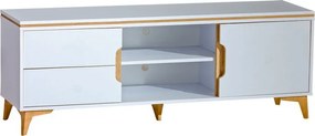 Casarredo - Komfort nábytek Televizní stolek PAGINO 8 bílá/jasan