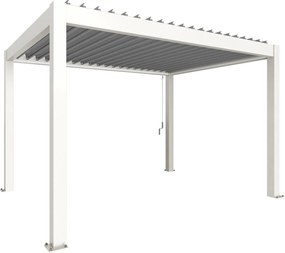 Biohort Pergola 4 x 3 bílá/stříbrná 404,5 x 312 cm