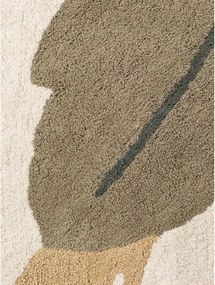 Krémový pratelný/ručně tkaný bavlněný dětský koberec 140x200 cm Snuggle Rio – Hanse Home