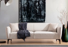 Hanah Home Rozkládací třímístná pohovka BELISSIMO béžová 220 cm 560ARE1362