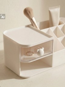 Sinsay - Stolní organizér s přihrádkami - bílá