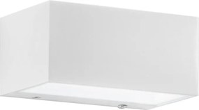 FAN LED-W-TWIN-S BCO Venkovní nástěnné svítidlo LED TWIN bílá hliník 12W 1500lm CCT IP54 6,5x14x8,9 cm - FANEUROPE