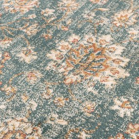 Koberec v petrolejové barvě 200x275 cm Raja – Asiatic Carpets
